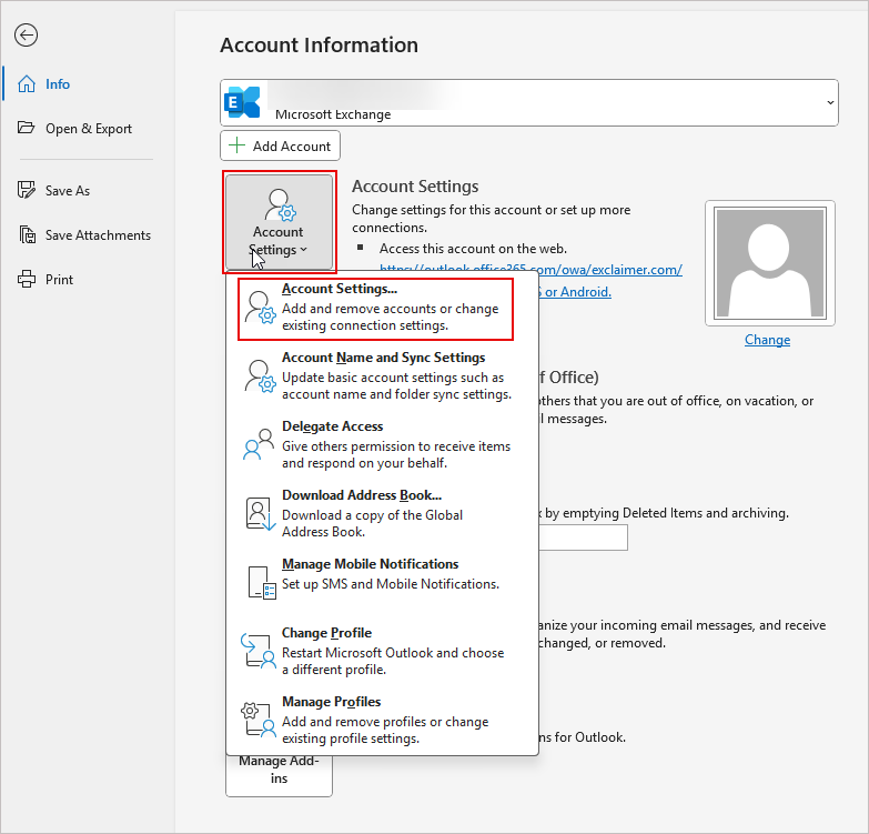 Email synchronization errors – Exclaimer Knowledge Base